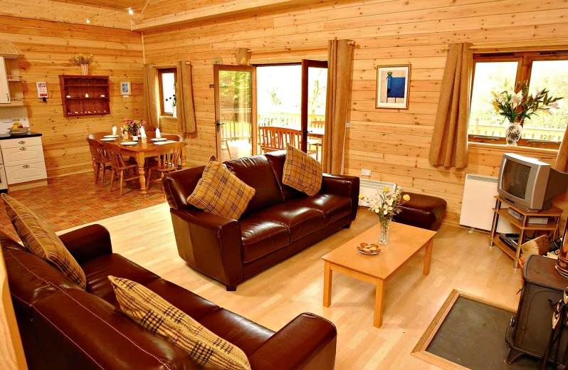 Coombe Mill lodges, Coombe Mill Farm, Cornwall